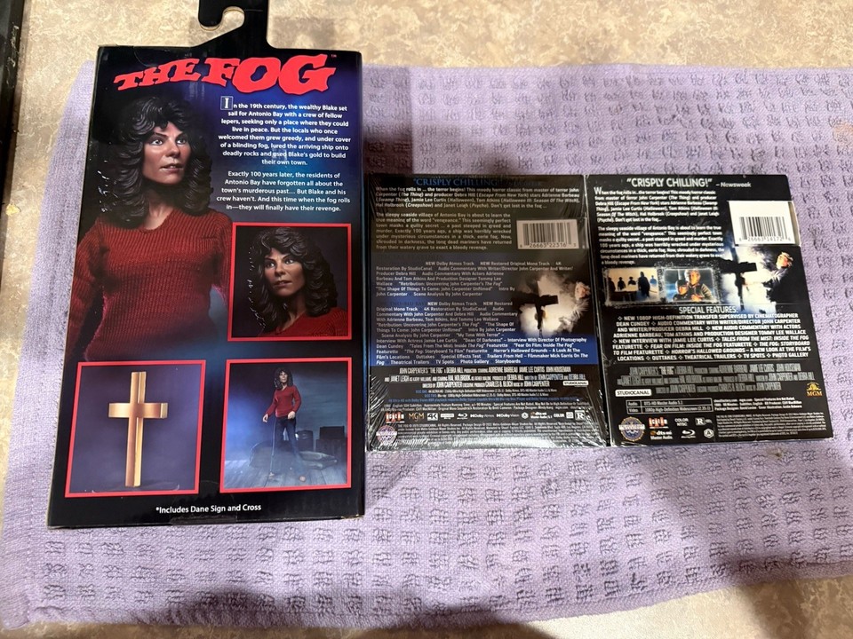 NECA Stevie Wayne the Fog/4K The Fog And Blu-ray The Fog Scream Factory ...