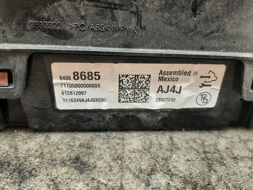 2017 17 GMC SIERRA 1500 PICKUP Speedometer MPH US Market ID 23391248 | eBay