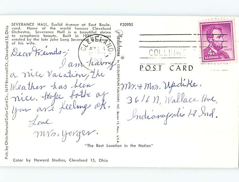 Pre-1980 BUILDING Cleveland Ohio OH : make an offer ho0457 | eBay