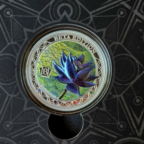 Magic: The Gathering Black Lotus 1 oz Silver Coin – Beta Edition w/ COA ...
