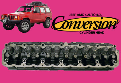 Remanufactured Jeep AMC Conversion Cylinder Head 258 ci 4.0L | eBay
