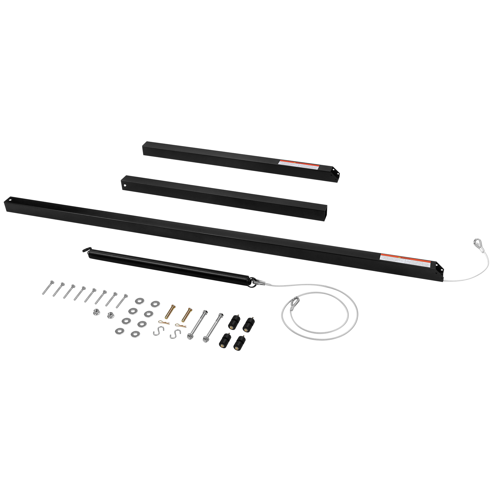 2 Sided Tailgate Utility Trailer Gate & Ramp Lift Assist System 350lbs ...