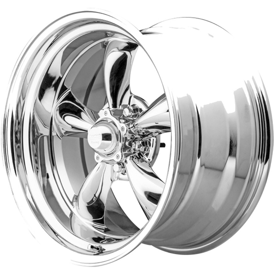 20x10 +6 American Racing Vintage VN615 1 PC 5x5.5 Chrome Wheels (Set of ...