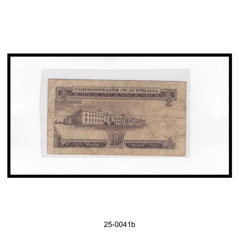 1954-60 Australia 10 Shilling Note | eBay