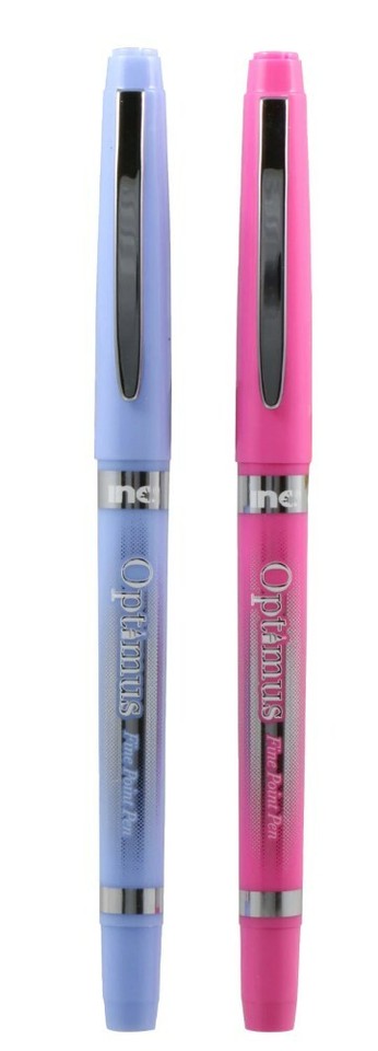 New Inc Optimus Felt Tip Pens Fine Point, 1 pack of 2 Pens~Optimus ...