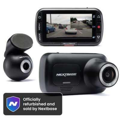 Nextbase 222XR Front and Rear Dash Cam Full 1080p/30fps HD Recording ...