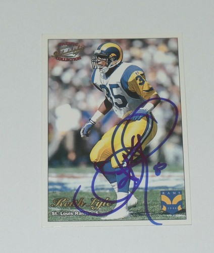 KEITH LYLE SIGNED AUTO'D 1997 PACIFIC PHILADELPHIA CARD #267 ST LOUIS ...