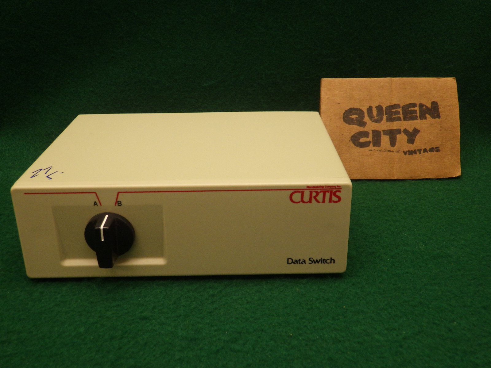 Curtis 2 position data switch w/enclosure for serial cables, printer | eBay