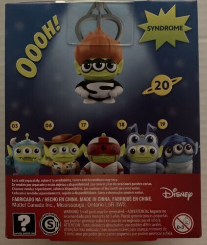 Mattel Disney’s Pixar Alien Remix The Incredibles SYNDROME #20 Figure ...