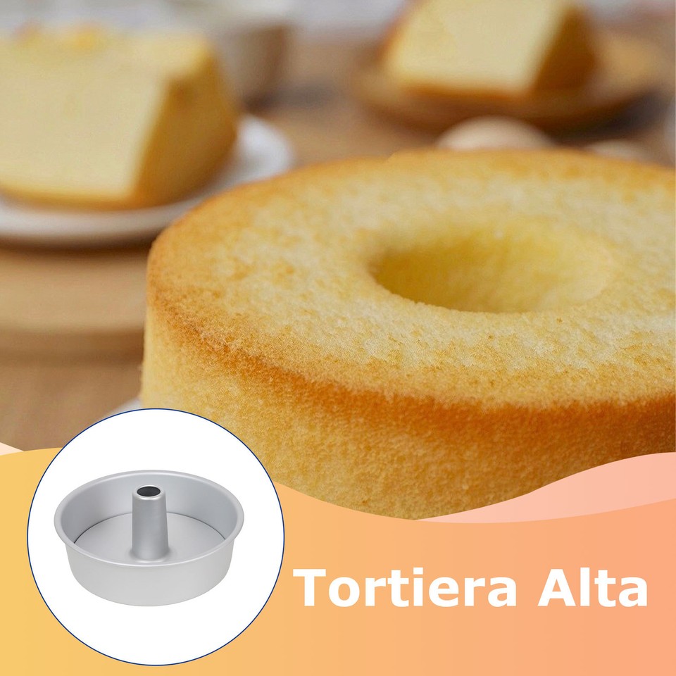 Chiffon Cake Baking Pan Round Cake Pans Nonstick Baking Cake Pans Loose ...