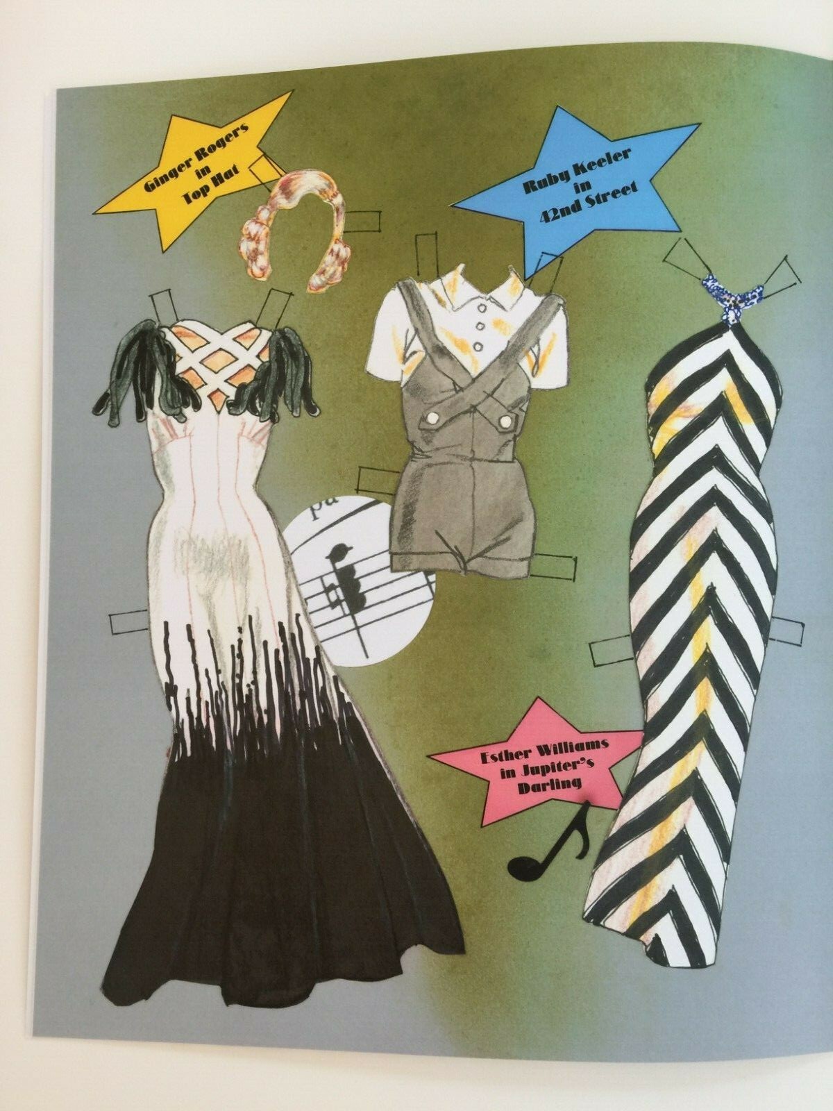 *Special Edition!* HOLLYWOOD MUSICALS PAPER DOLLS by Jim Howard | eBay