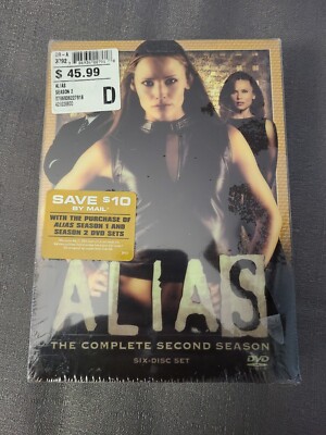 Alias - The Complete Second Season (DVD, 2003, 6-Disc Set) NEW | eBay