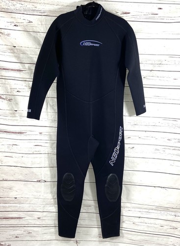 NeoSport Full Wetsuit Men’s XL Black 3/2MM Long Sleeve S832MB | eBay