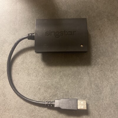 Singstar SCEH-0001 USB Adapter Microphone Converter For Sony PS2/PS3 | eBay