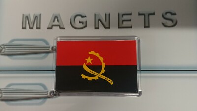 Angola Flag Fridge Magnet. Africa, Travel | eBay UK