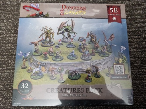 Dungeons and Lasers Creatures Pack Kickstarter Model Kit! | eBay