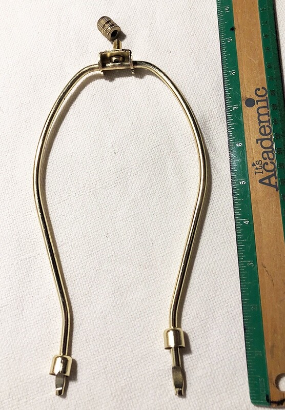 Hawaiian Lamp Shade Red Fringe Handcrafted Spider Harp Fitter Home ...