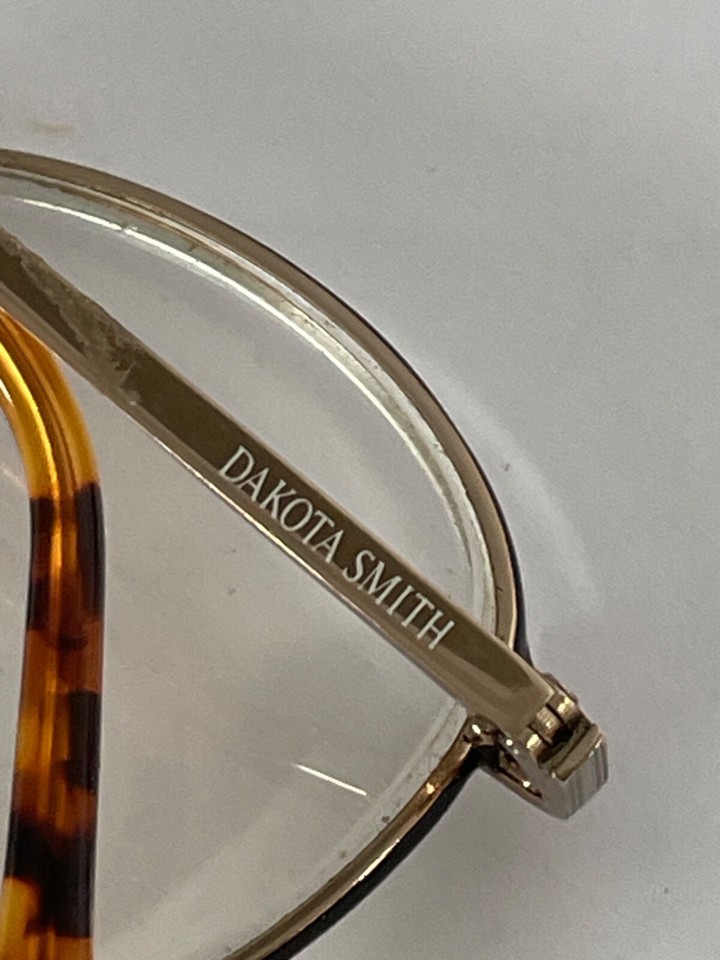 Dakota Smith Working Cowboy Eyeglass Frames 49-20-145 Gold Round | eBay