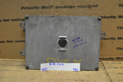 2006-2008 Honda Civic 1.8L Engine Control Unit ECU 37820RNAA61 Module 753-6d5 | eBay