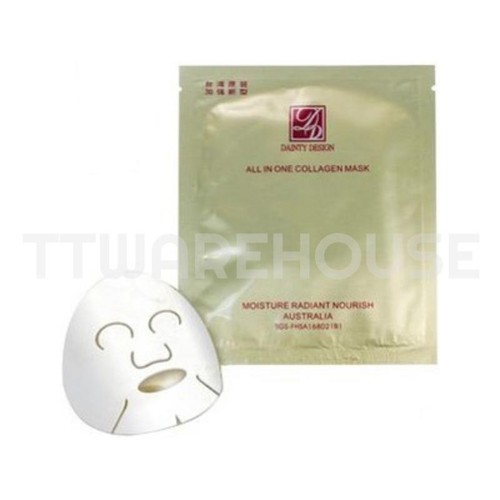|US| (60 Sheets) NEW DAINTY Design All in One Collagen Mask 丹堤 全方位膠原面膜 ...