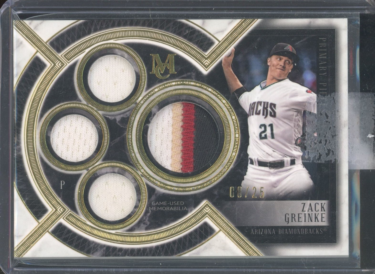 2018 Topps Museum Collection - Primary Pieces Single Player Quad Relics ...