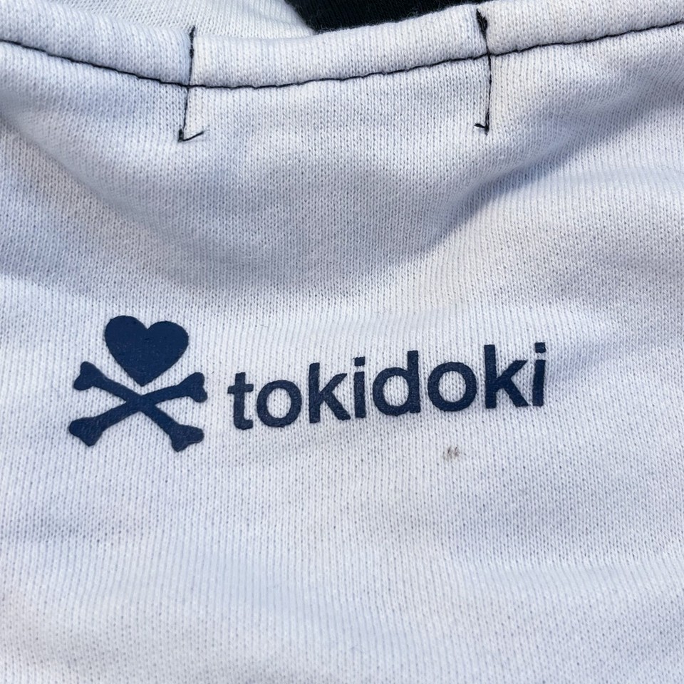 Tokidoki Women's Hoodie Heaven Can Wait Top Medium NWT Hell Devil Angel ...