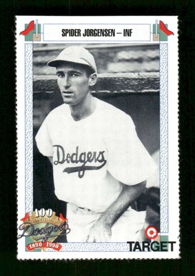 1990 Target Dodgers 100th 394 Spider Jorgensen BXCP19 | eBay