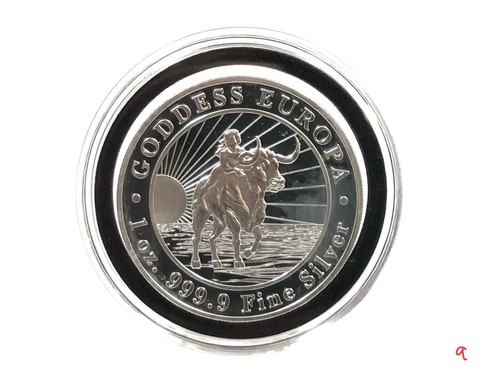 2022 Tokelau Goddess Europa 1oz .9999 Fine Silver Coin 5 Dollars | eBay
