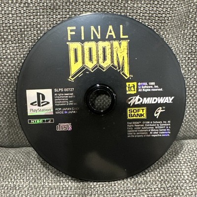 Disc Only - FINAL DOOM PlayStation PS1 - Japan Import | eBay