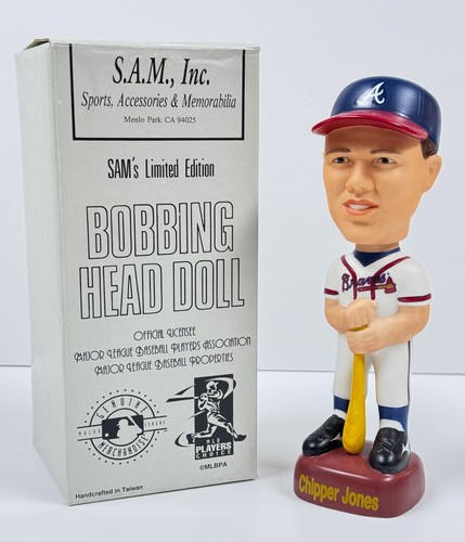 Chipper Jones Sam's Limited Edition Bobbing Bobble Head Doll (P51) | eBay