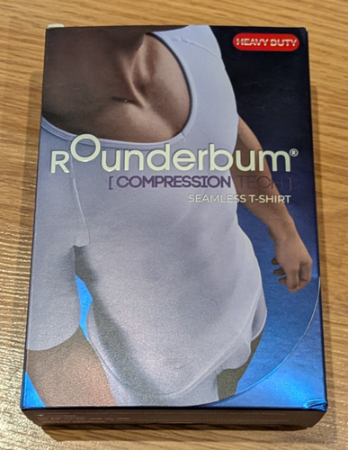 NEW Rounderbum Men's Compression Tech Seamless T-Shirt Heavy-Duty Nude - XL | eBay