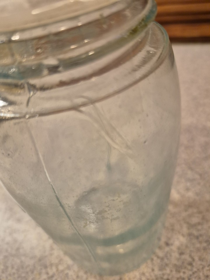 ANTIQUE MASON'S JAR PATENT NOV 30TH 1858 W/ PORCELAIN LID | eBay