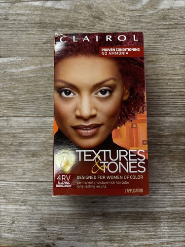 Clairol Professional Textures & Tones Hair Color 4rv Blazing Burgundy ...