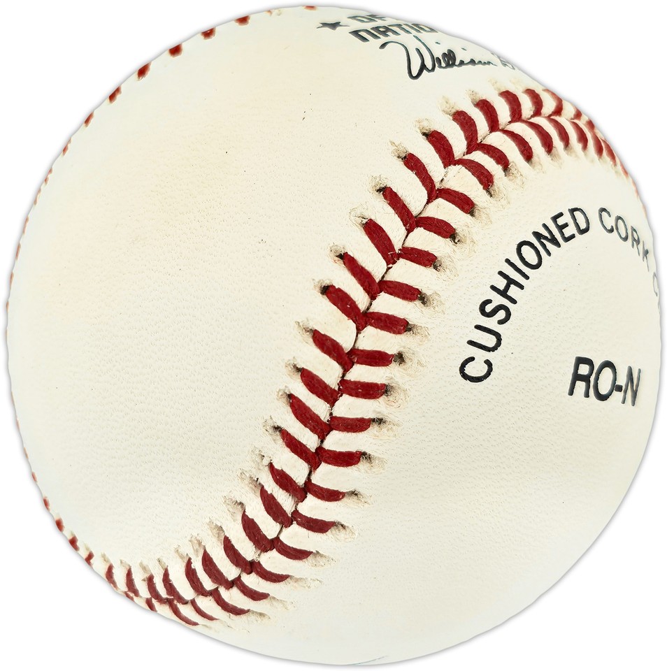 Johnny Sain Autographed Signed NL Baseball Boston Braves Beckett | eBay