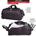 Lightweight Medium Holdall with Wheels - Weekend Roller Bag by | | eBay UK