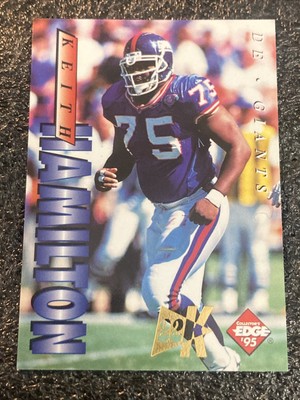 DW498 1995 Collector's Edge 22K Gold 196/500 Keith Hamilton #143 New ...