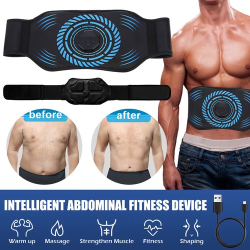 Portable ABS Toning Belt Simulation Electric Muscle Toner Ab Machine ...