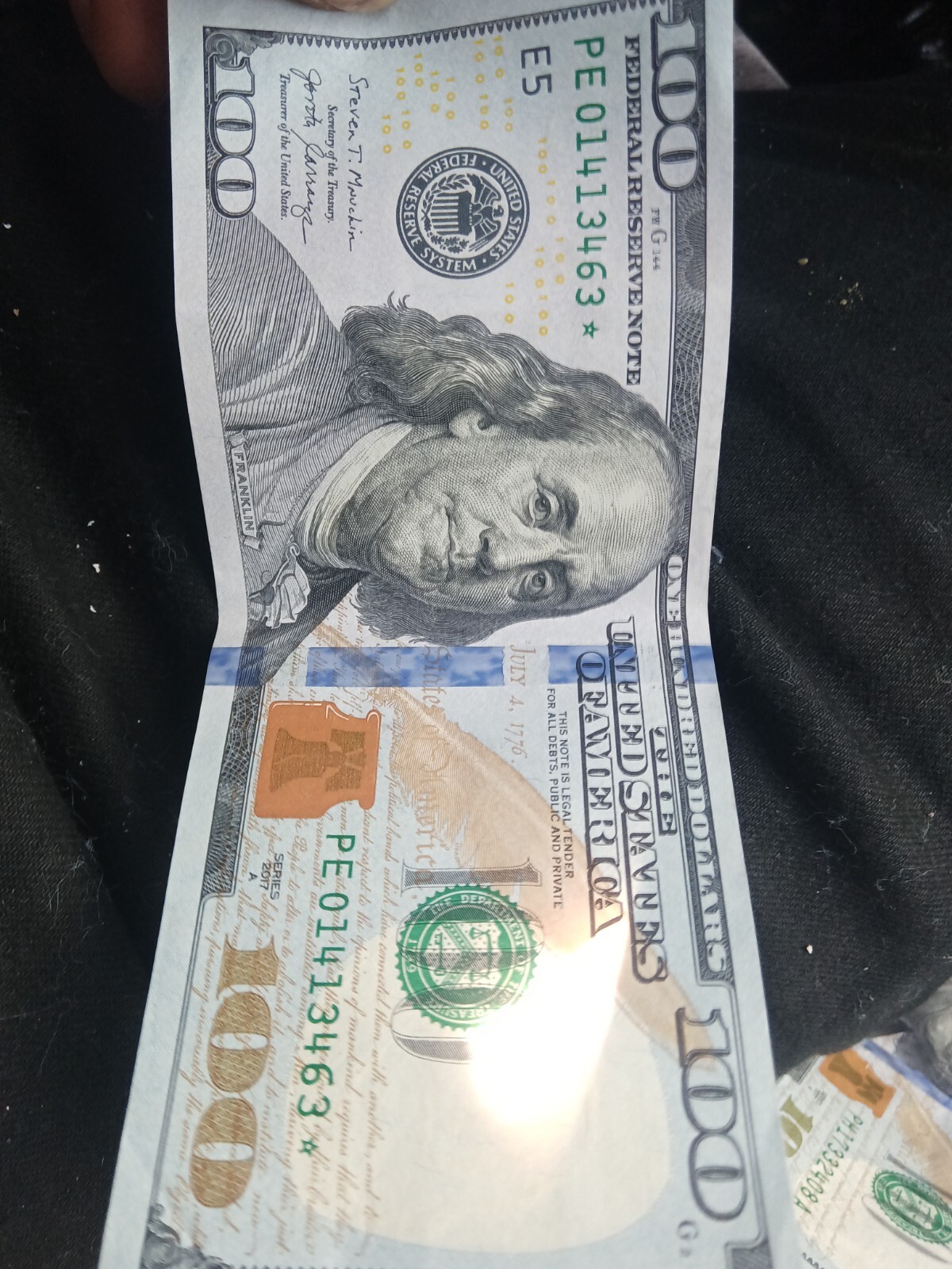 $100 dollar bill *star note* Series 2017A RARE Federal Reserve | eBay