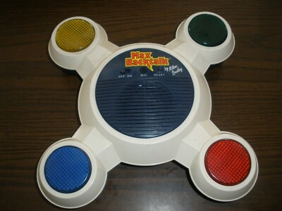 MILTON BRADLEY MAX BACKTALK 1986 WORKS | eBay