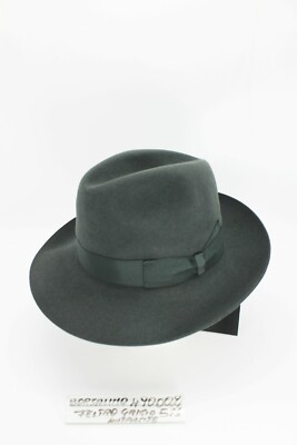 Cappello Unisex- Feltro Rasato 100%- Grigio Antracite- 490002-511 ...