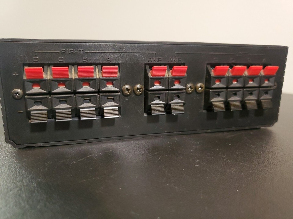 Realistic High Power Stereo Speaker Switch Box Control Center 40-136 ...