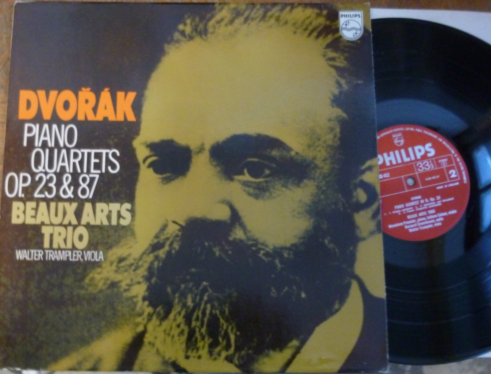 BEAUX ARTS TRIO - WALTER TRAMPLER / DVORAK / PHILIPS | eBay