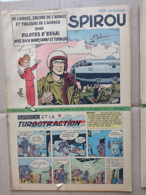 Journal de Spirou 772 - 16 Année 1953 - FRANQUIN - complet de ses 24 pages | eBay