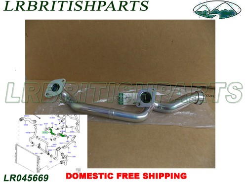 GENUINE LAND ROVER CYLINDER HEAD TO WATER PUMP BY PASS HOSE LR2 NEW ...