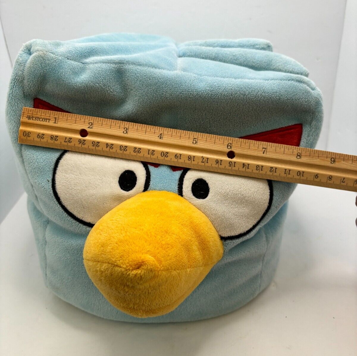 Angry Birds Blue Bird Ice Cube Stuffed Toy Sewn Eyes Plush 10'' | eBay