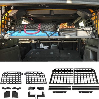 for Ford Bronco 4-door 2021 2022 2023 Molle Panel Rear Trunk Shelf ...