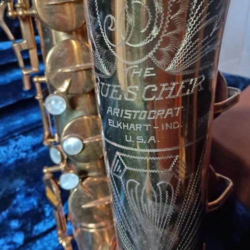 Buescher Aristocrat 1948 "Big B" Tenor Saxophone GREAT PLAYER! | eBay