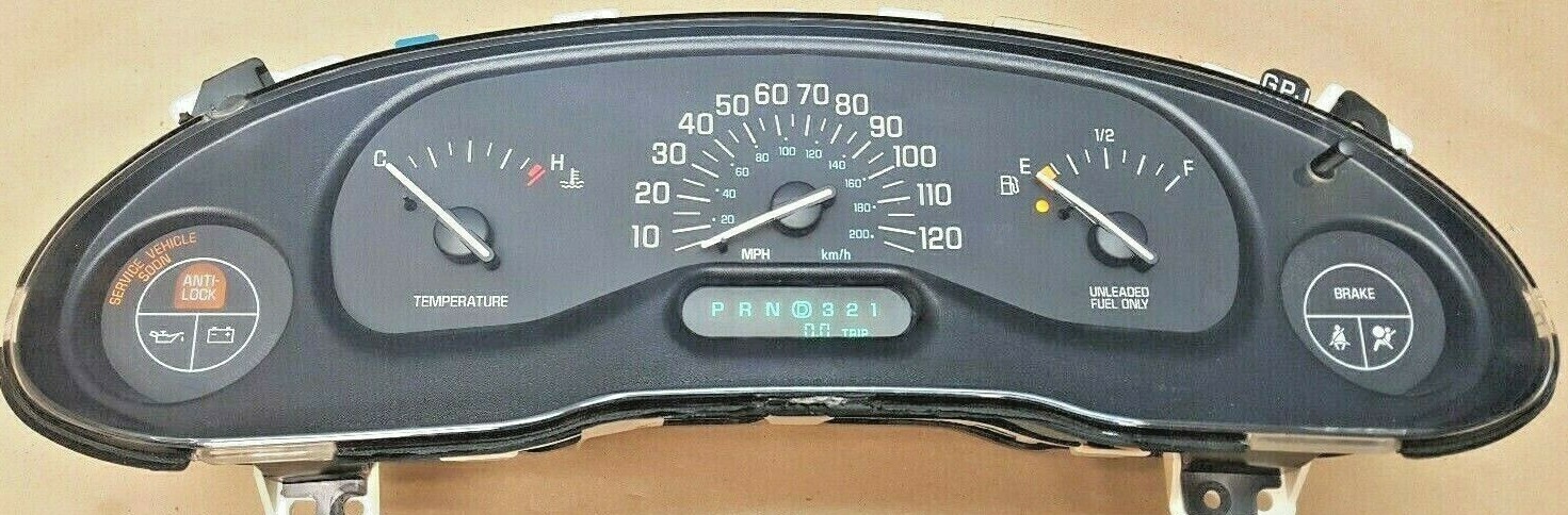 BUICK CENTURY INSTRUMENT CLUSTER REPAIR SERVICE FIXES DIGITAL LCD 1997 ...