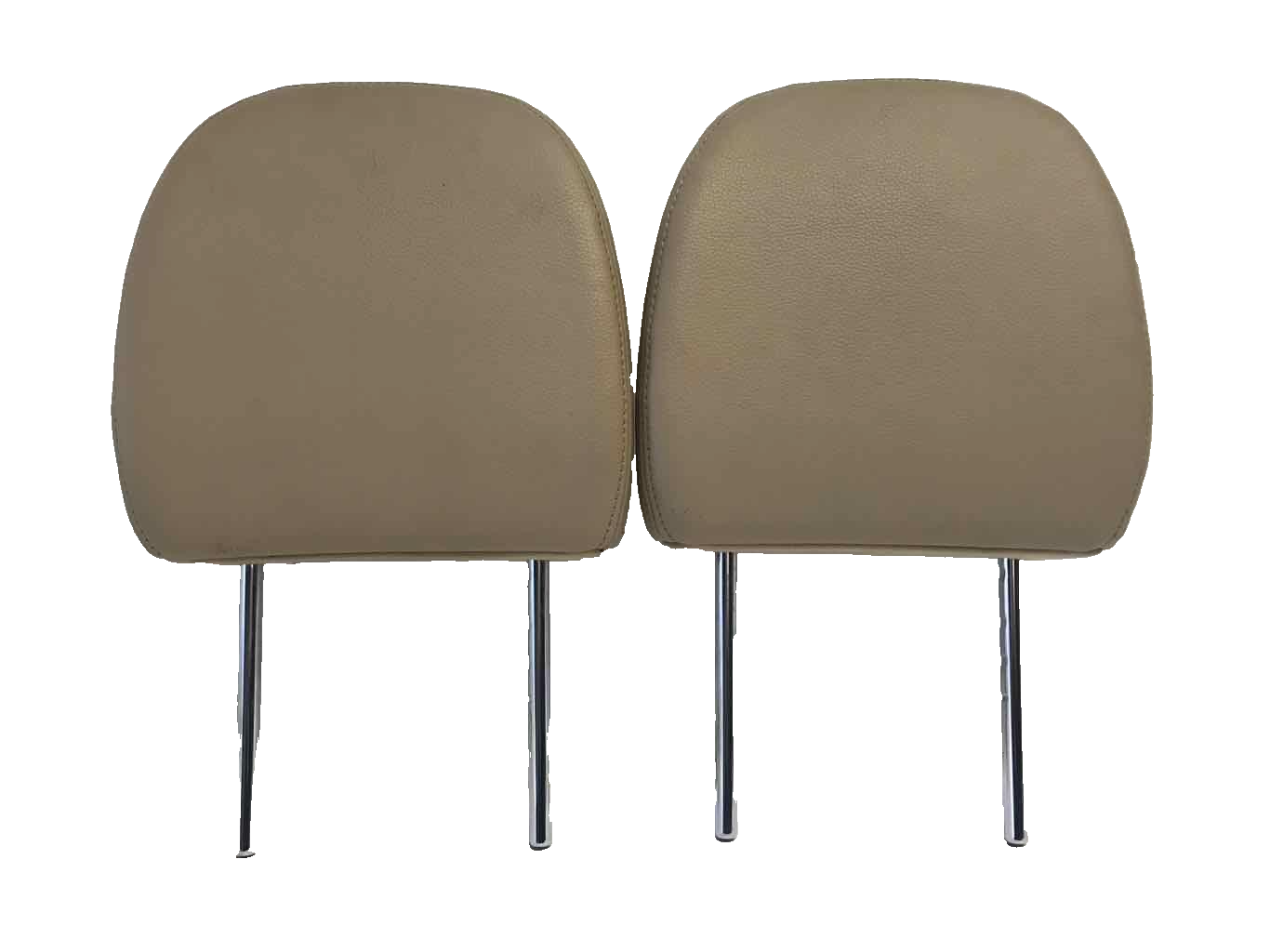 16-2018 Mitsubishi Outlander Front Headrests Oem Tan Leather Lh And Rh ...