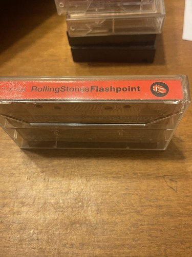 Flashpoint - Rolling Stones - Cassette tape -1991 Sony Music - Live K1 | eBay
